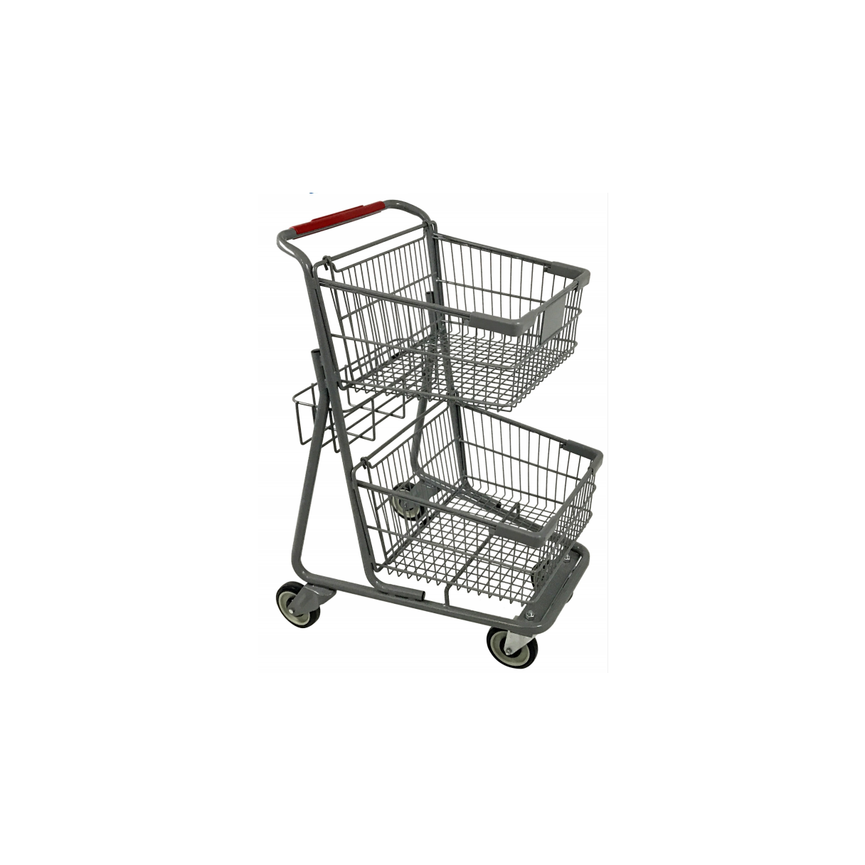 Double Basket Express Convenience Grocery Shopping Cart Model #080