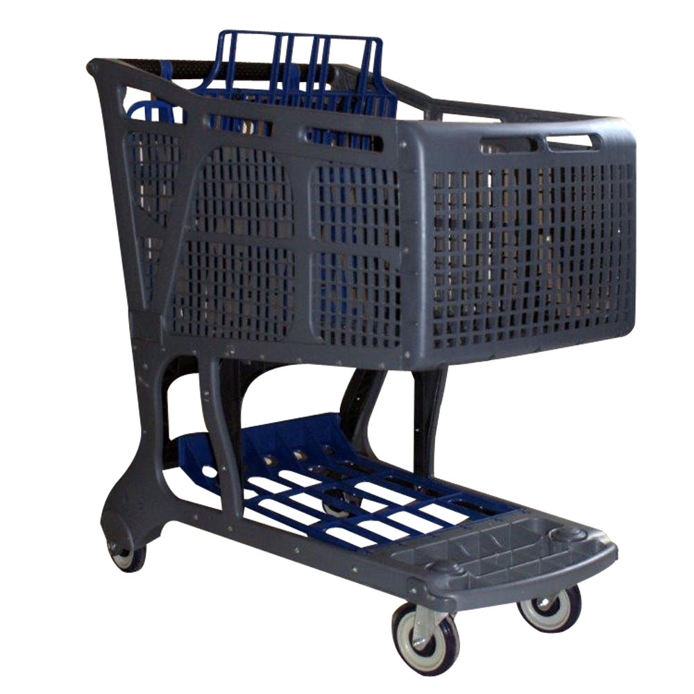 All-Plastic Shopping Cart | High Quality made in USA | Carts4U