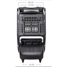 Advanced All-Polymer Plastic Cart