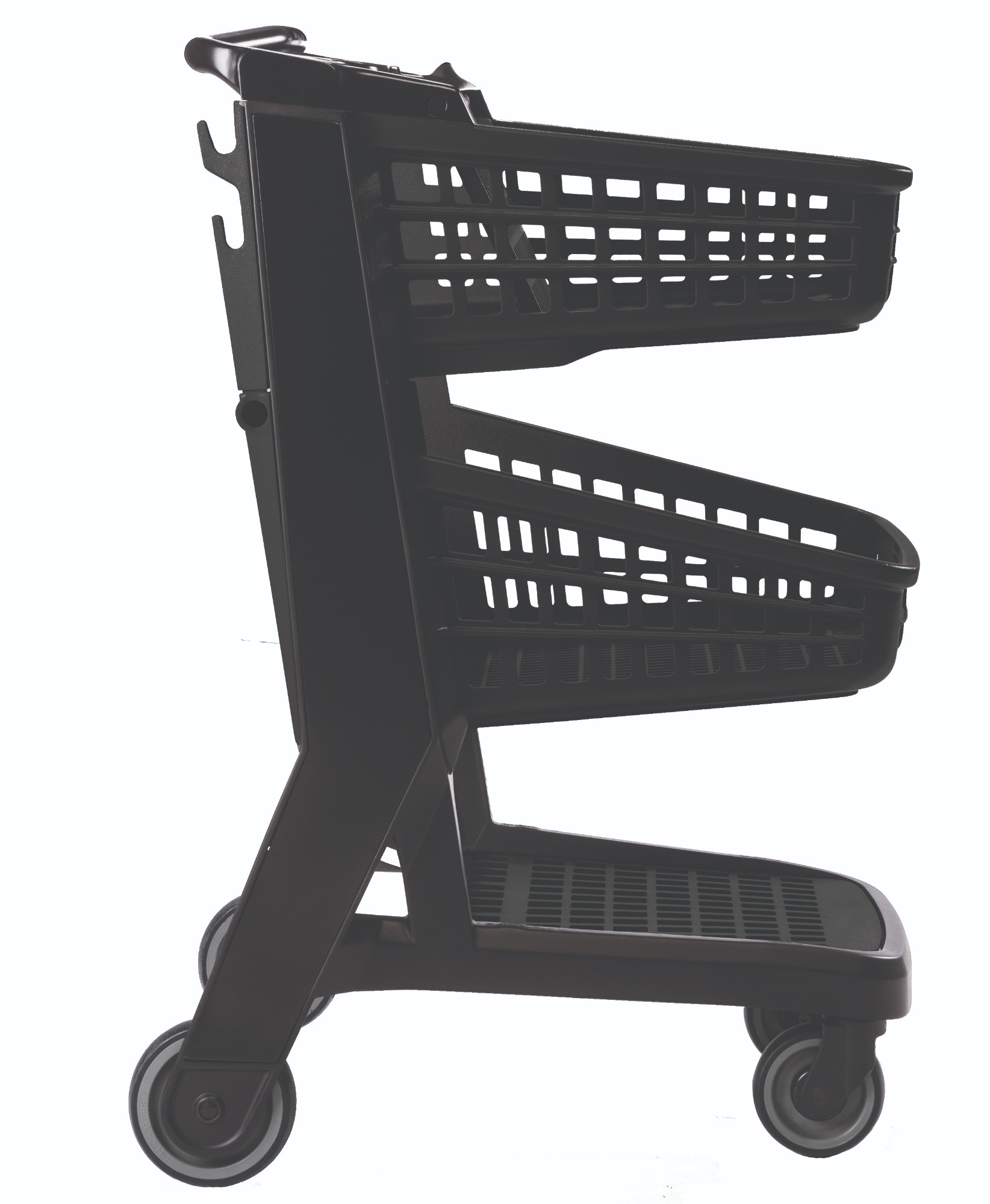 Advanced Two-tier All-Polymer Plastic Cart
