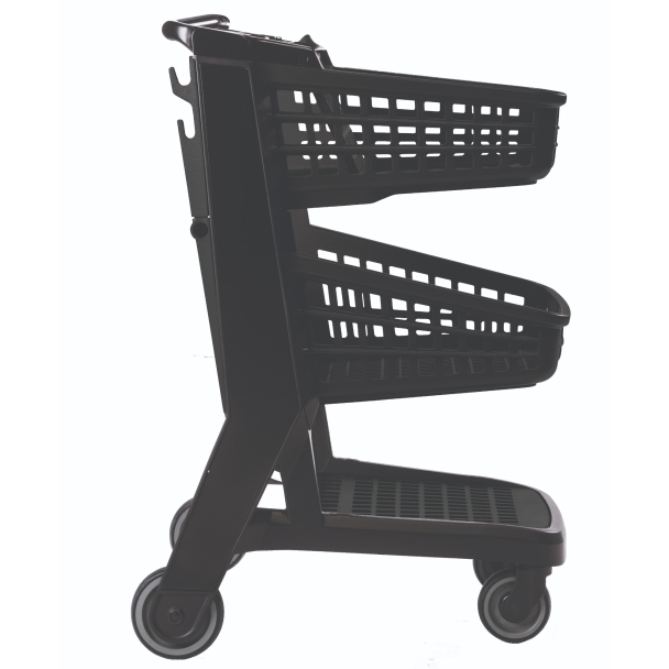 Advanced Two-tier All-Polymer Plastic Cart