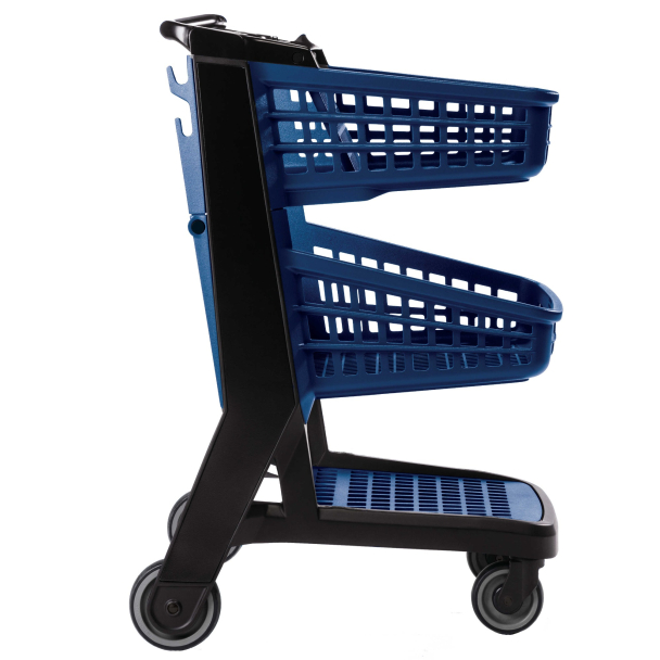 Advanced Two-tier All-Polymer Plastic Cart